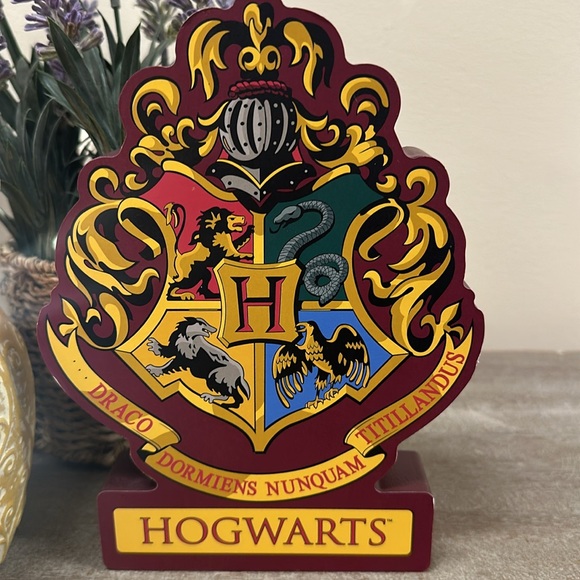 Warner Bros. | Accents | Hogwarts House Seal Harry Potter Houses Wooden ...